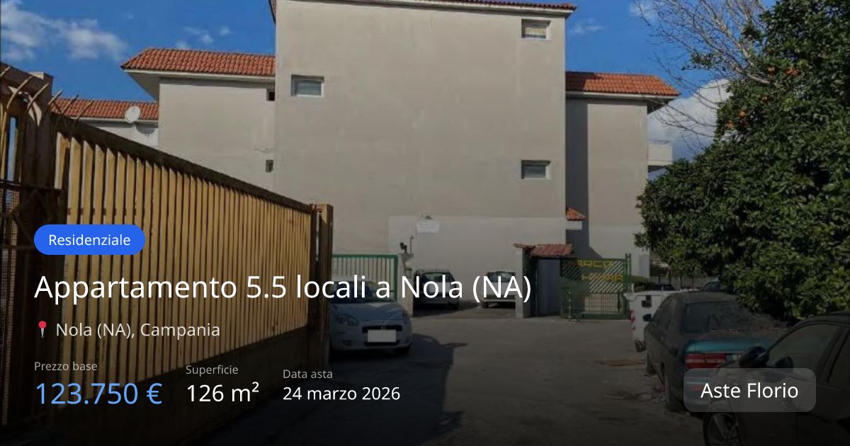 Appartamento 5 locali, 126 m² in Strada Statale 7 bis 103, Nola (NA ...